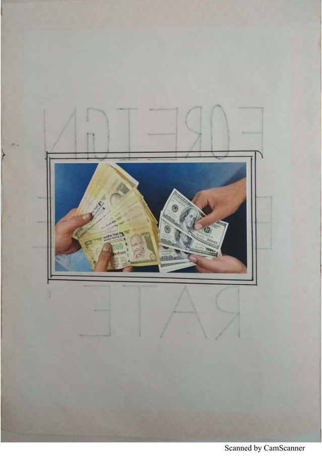 foreign exchange rate project class 12 | PDF | Currencies | Economy