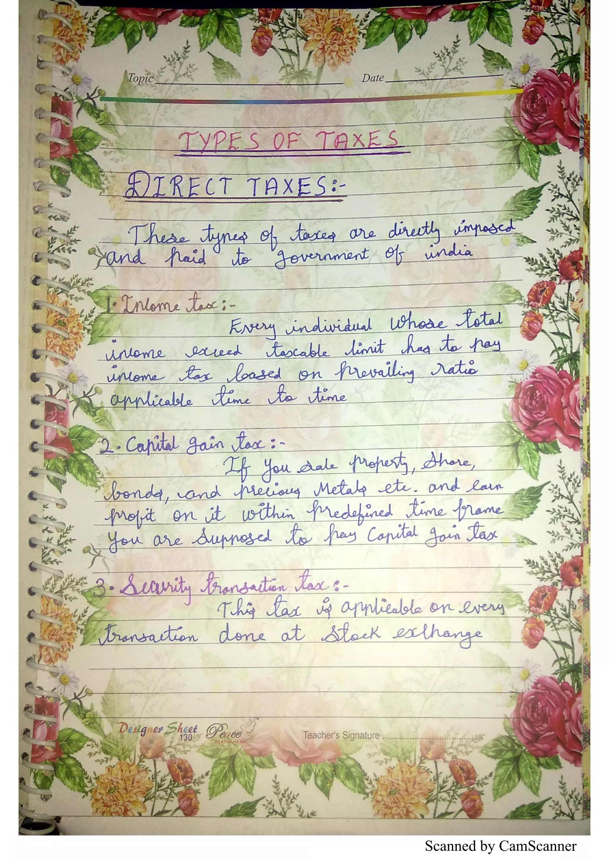 12th Economics Project on Impact Of Gst | PDF