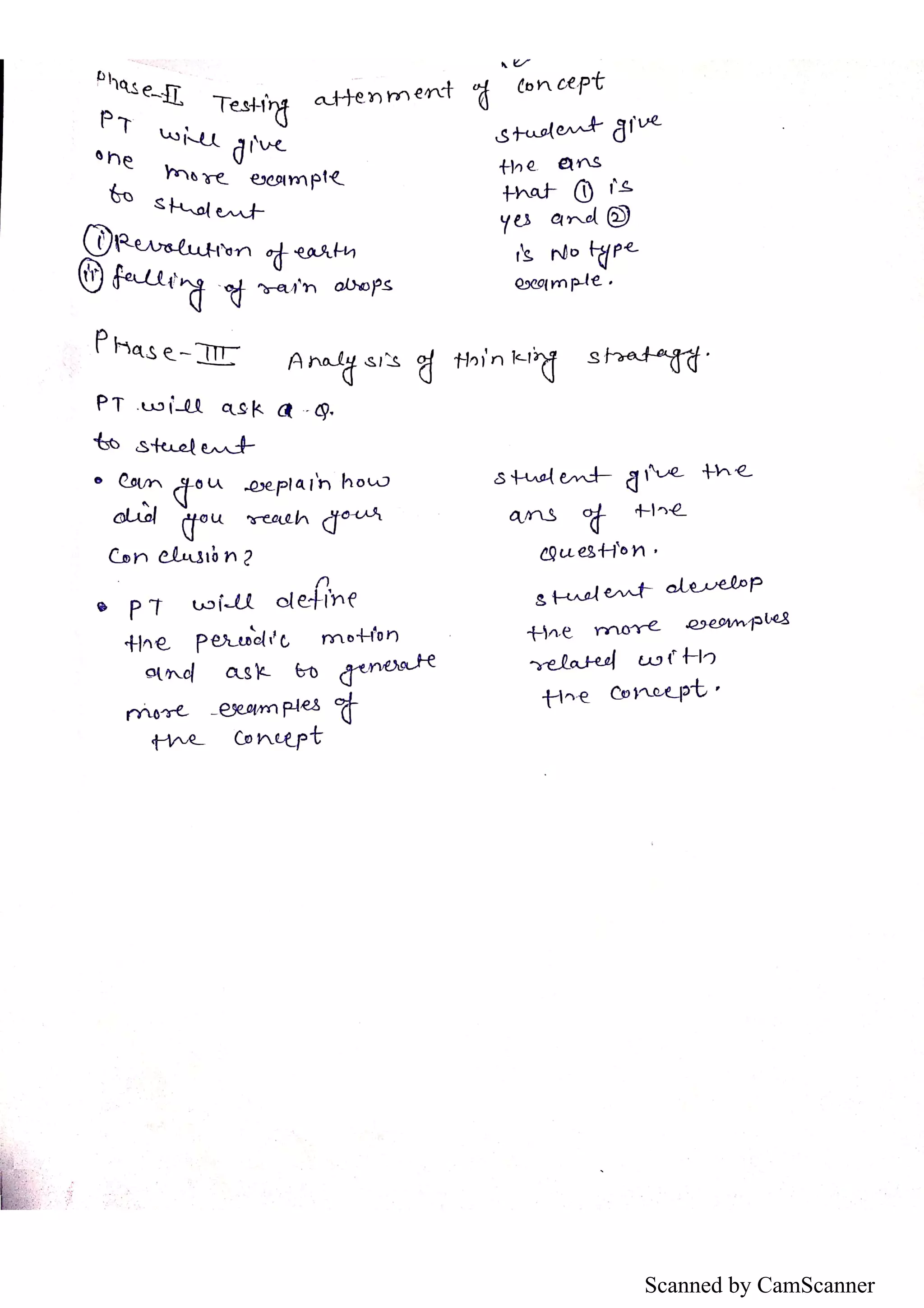 Lesson plan through concept attainment moel | PDF