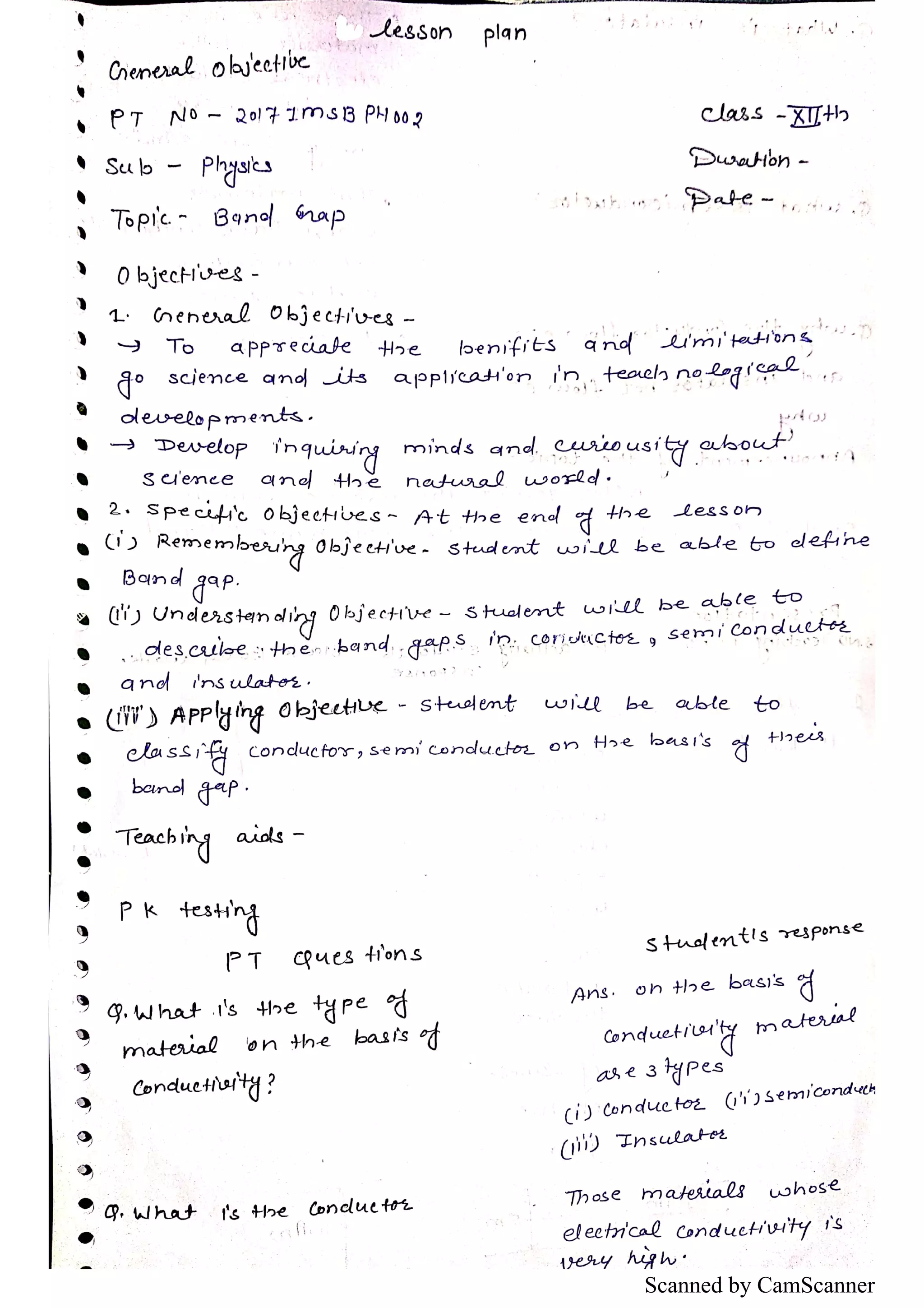 Role play lesson plan physics | PDF