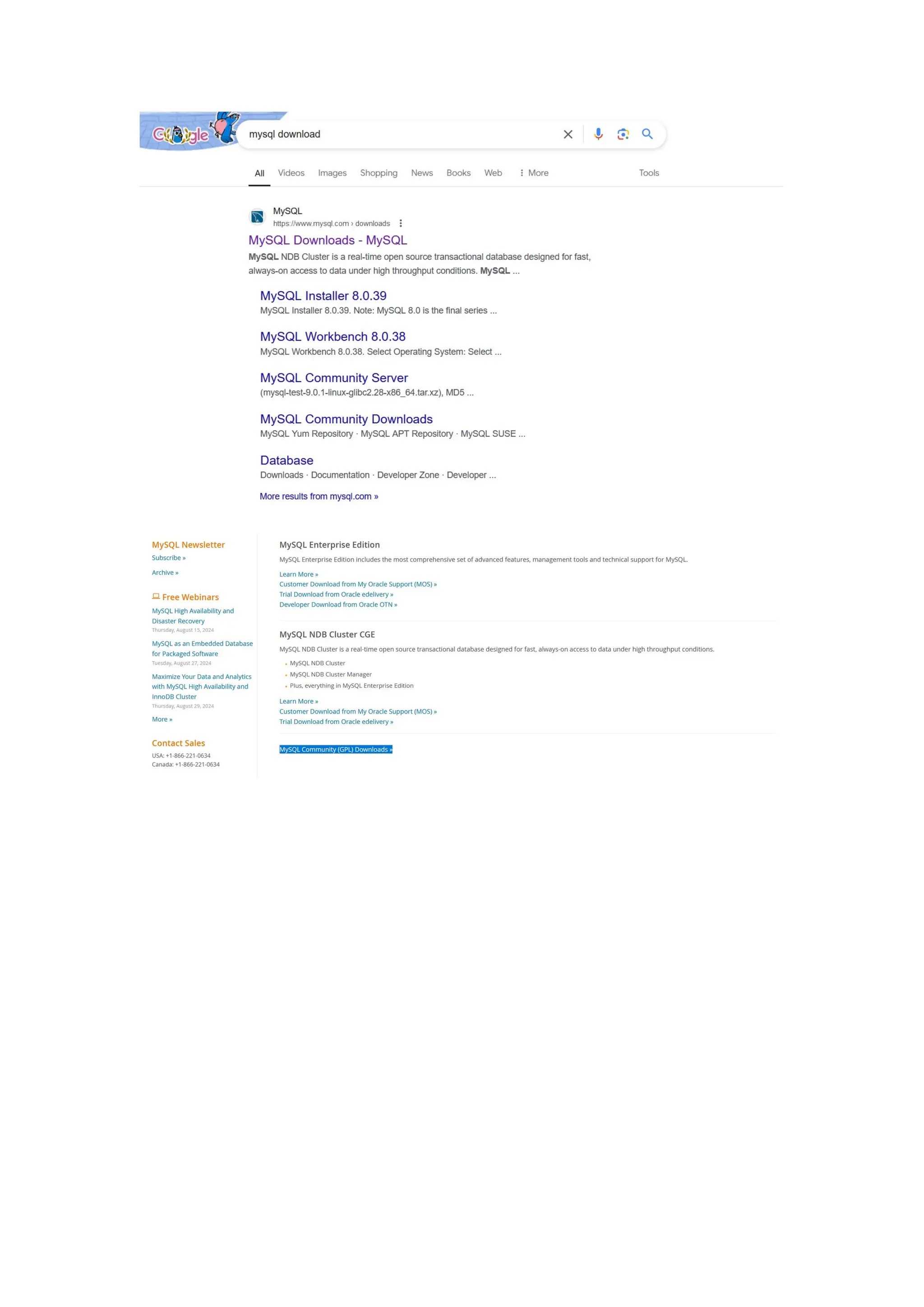 Mysql Installation Procedure Step By Stepporcedure Pdf