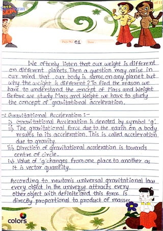 S1 project for class 10th ssc (to take masses of your classmates and to ...