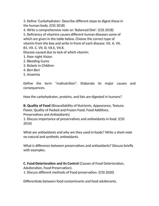 CSS General Science Past Paper Analysis (Topic-Wise) 2010-2024 .docx