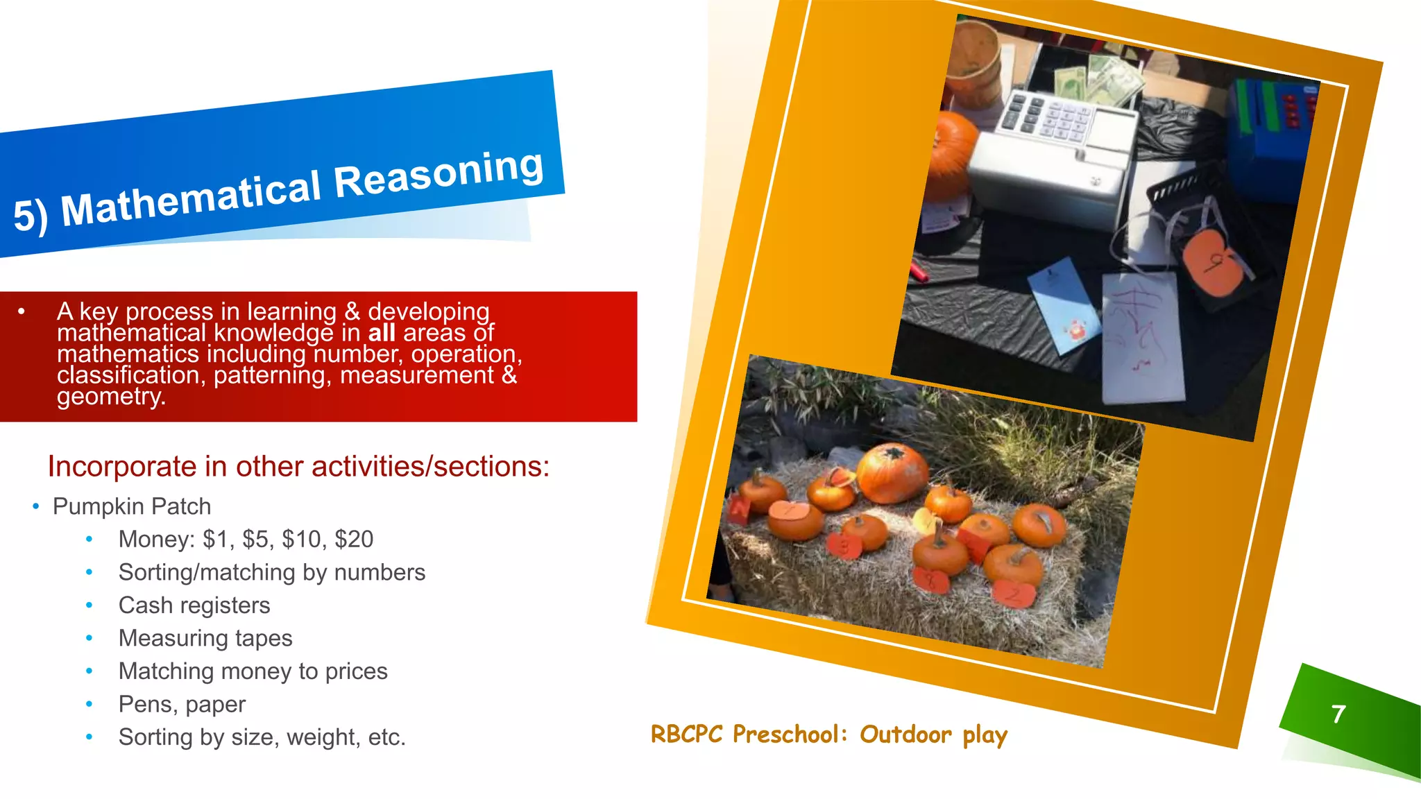 Developmentally Appropriate Practices: Mathematics | PPTX