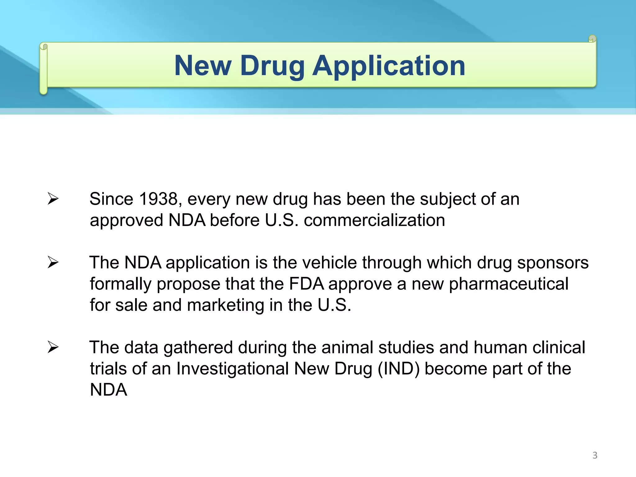 New drug application | PDF