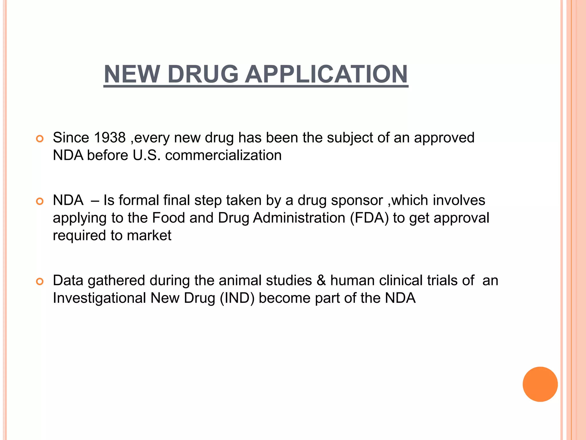 New drug application | PPTX