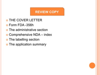 New drug application | PPTX