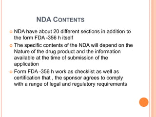 New drug application | PPTX