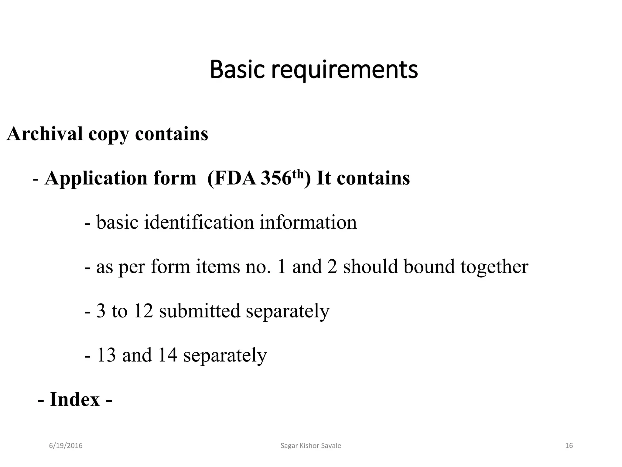 New Drug Application [NDA] | PPTX