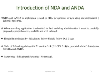 New Drug Application [NDA] | PPTX