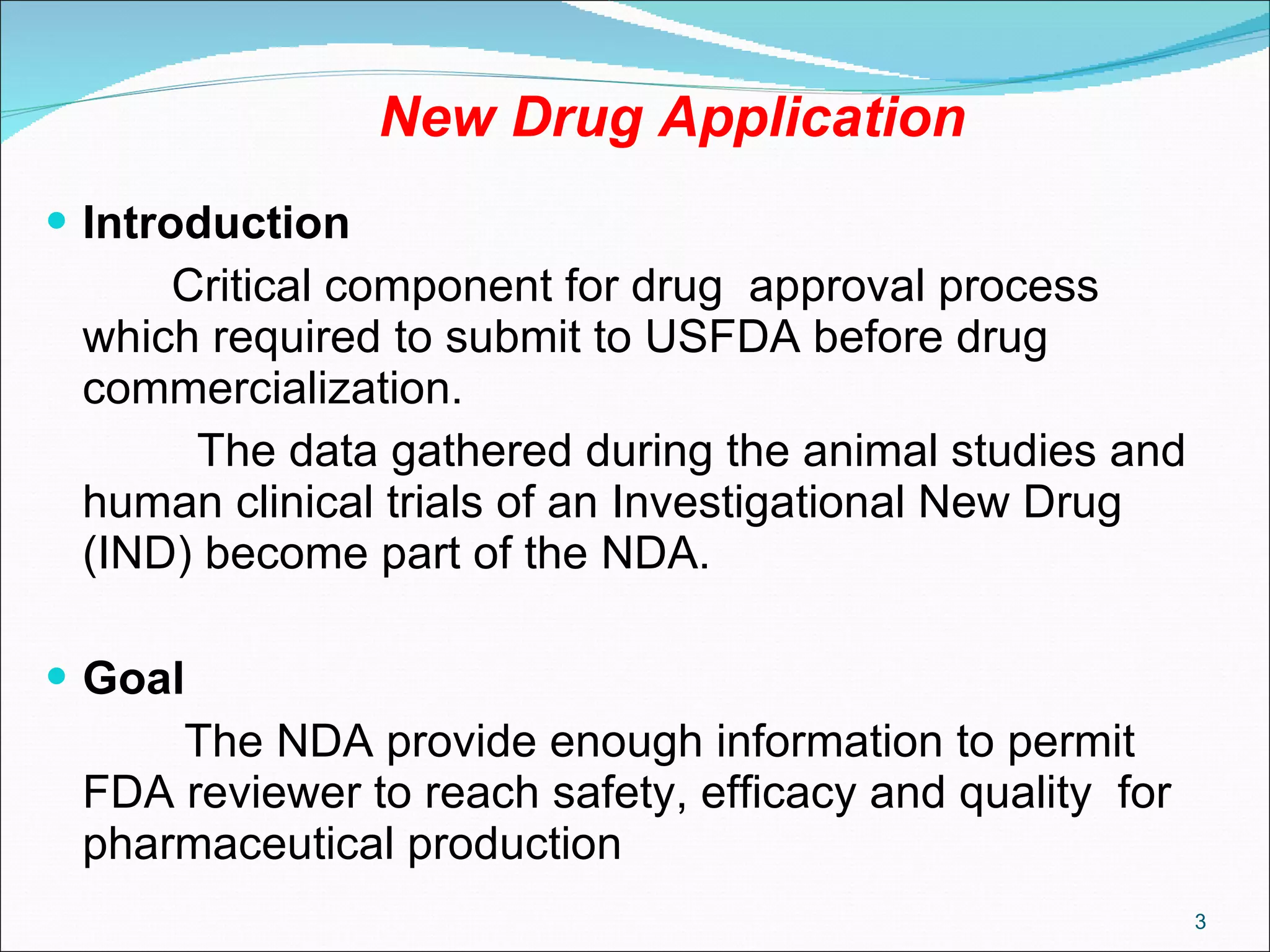 New Drug Application(Nda) Vs Abbreviated New Drug Application (Anda) | PPT