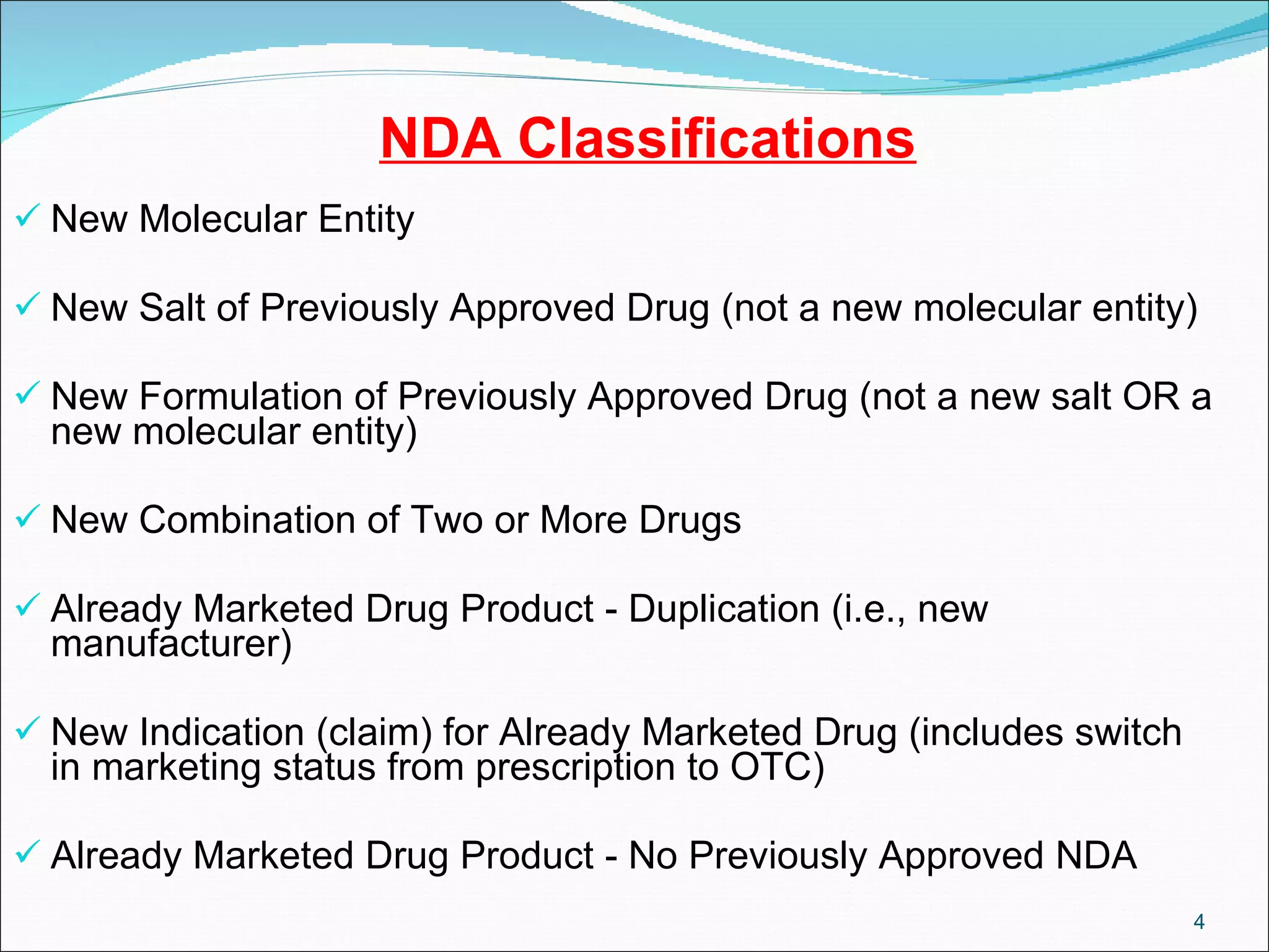 New Drug Application(Nda) Vs Abbreviated New Drug Application (Anda) | PPT
