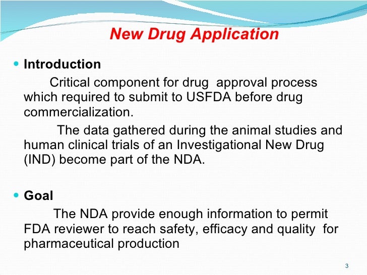 New Drug Application(Nda) Vs Abbreviated New Drug Application (Anda)