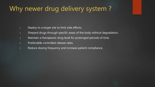 New drug delivery system | PPTX