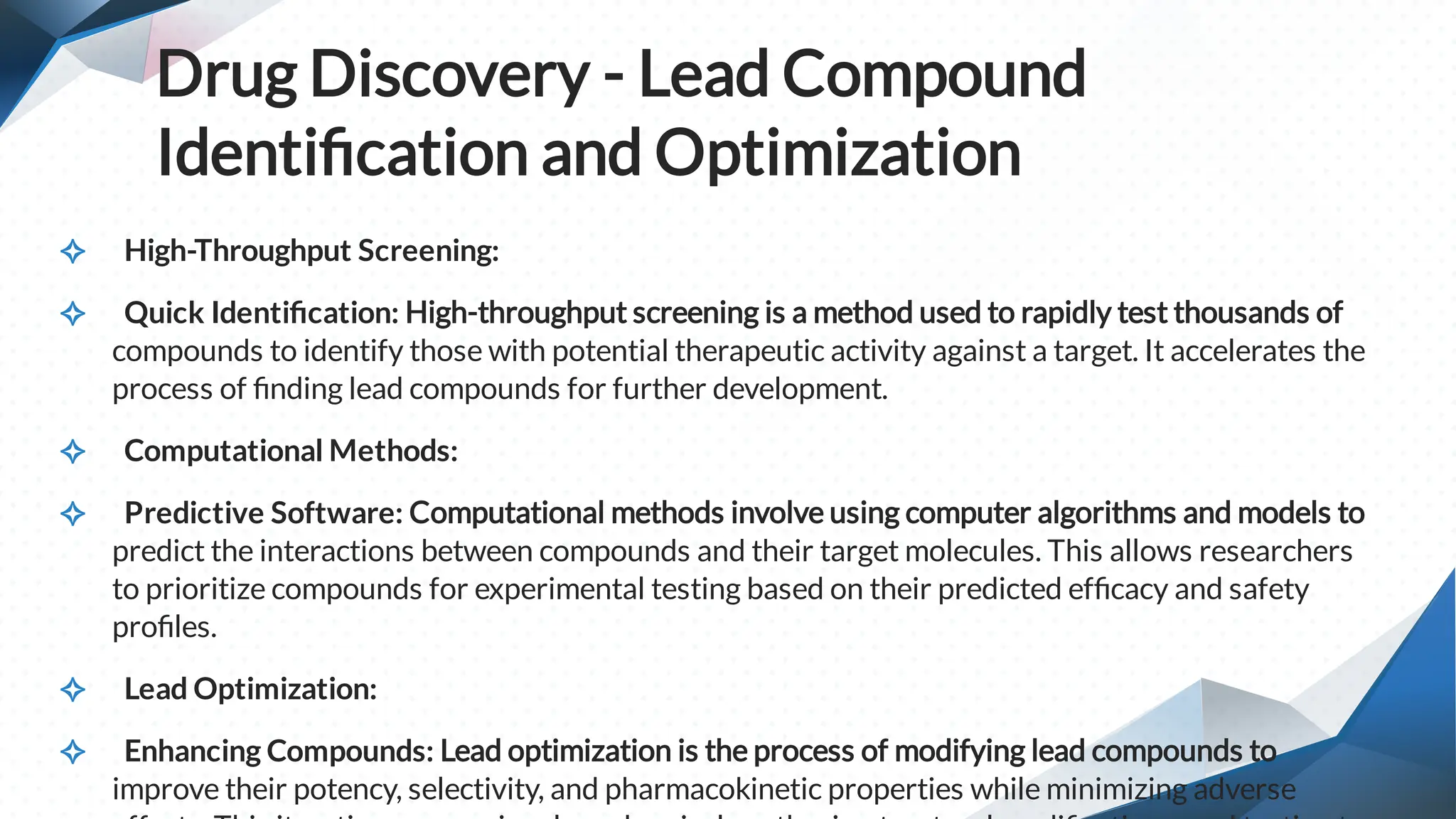 New Drug Discovery and Development ..... | PDF