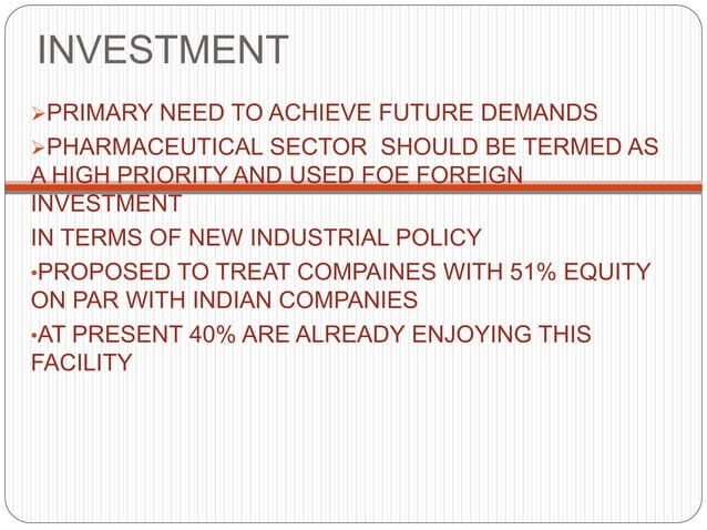 New drug policy 1994 | PPTX