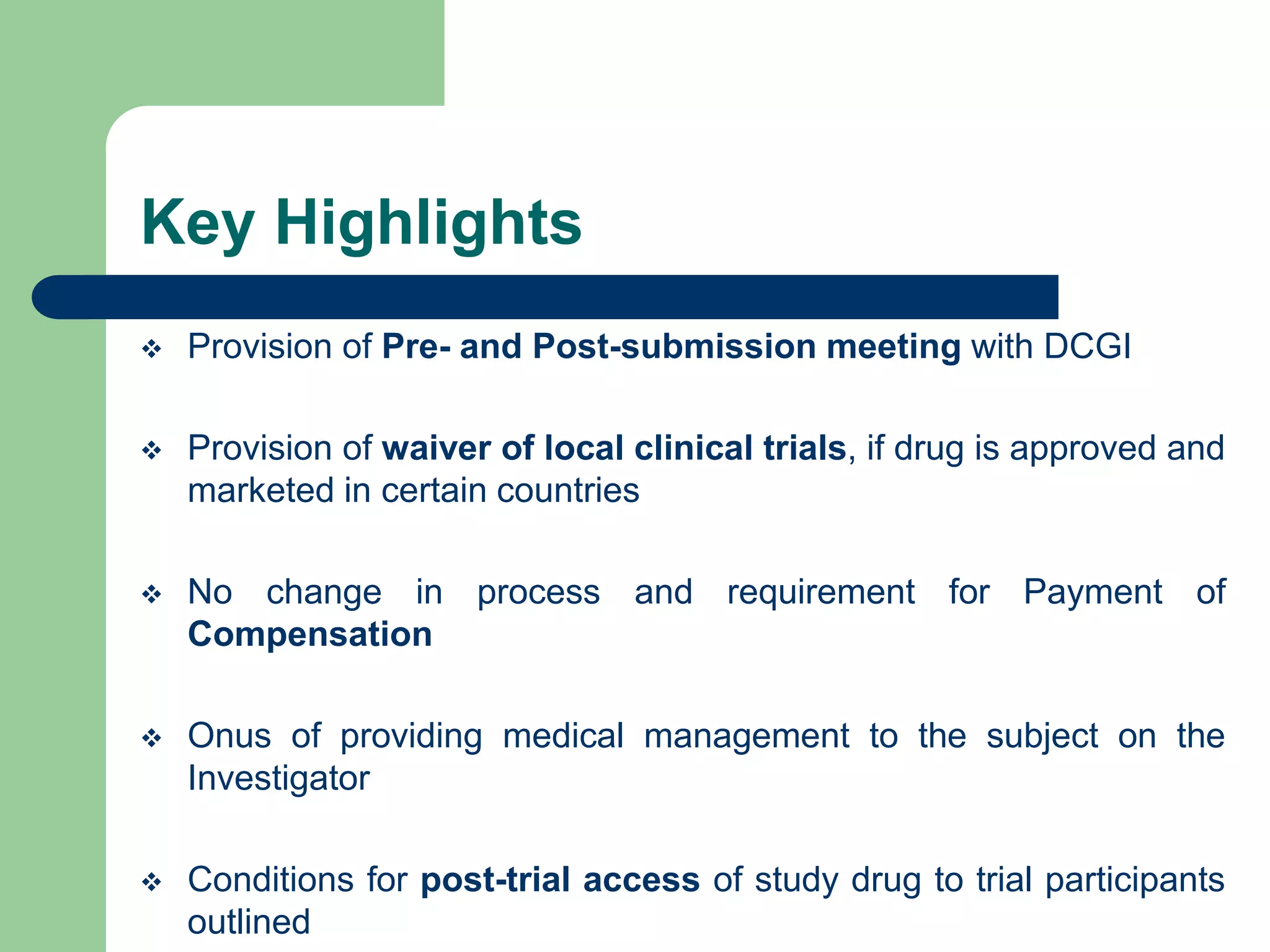 New drugs and clinical trials rules, 2019_ Dilip Kawane | PPT
