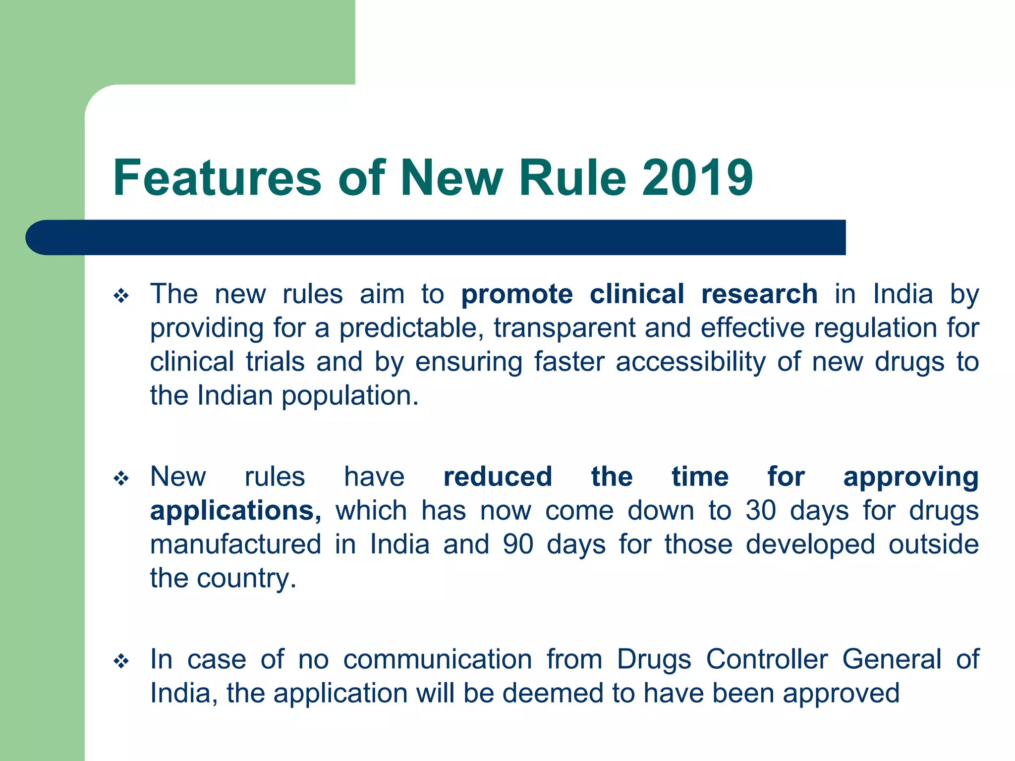 New drugs and clinical trials rules, 2019_ Dilip Kawane | PPT