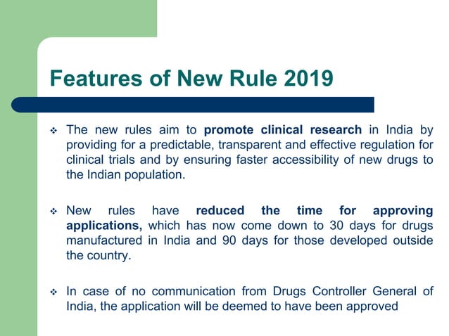 New drugs and clinical trials rules, 2019_ Dilip Kawane | PPT