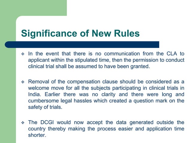 New drugs and clinical trials rules, 2019_ Dilip Kawane | PPT