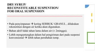 New dry syrup | PPTX