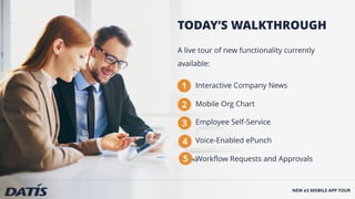 New e3 Mobile App Tour | PPT