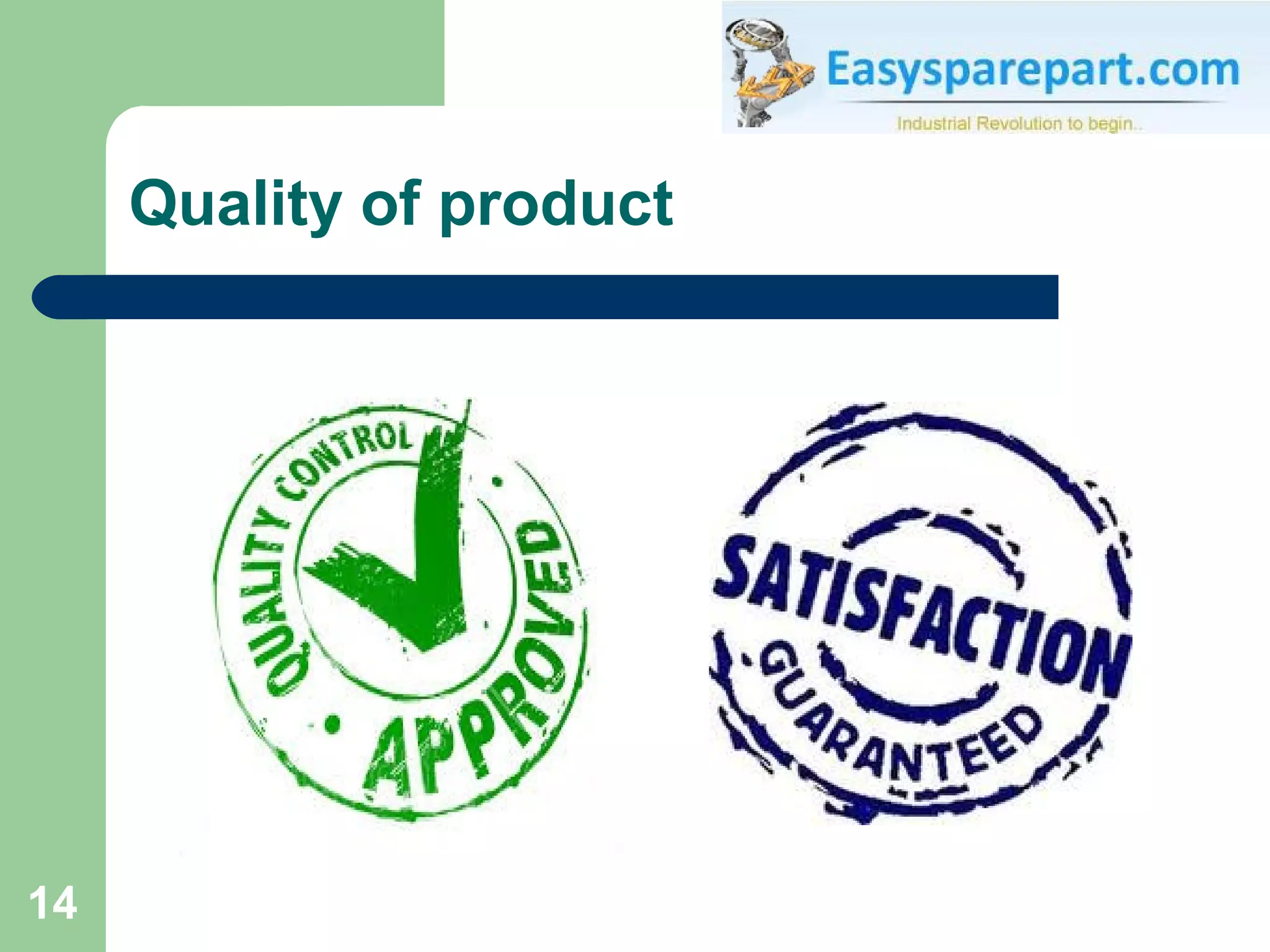 first e-commerce industrial spare parts web portal of India ...