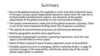 New Economic Geography | PPTX