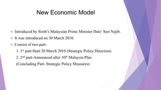New economic model | PPTX
