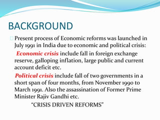 New economic reforms in india and its impac ts | PPTX