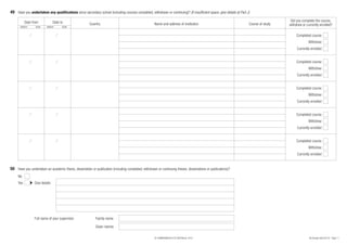 New editable form 80 | PDF
