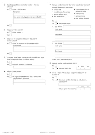New editable form 80 | PDF
