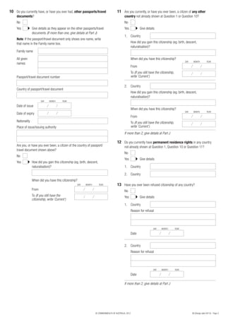 New editable form 80 | PDF