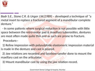 RELINING REBASING AND REPAIR OF COMPLETE DENTURE.ppt