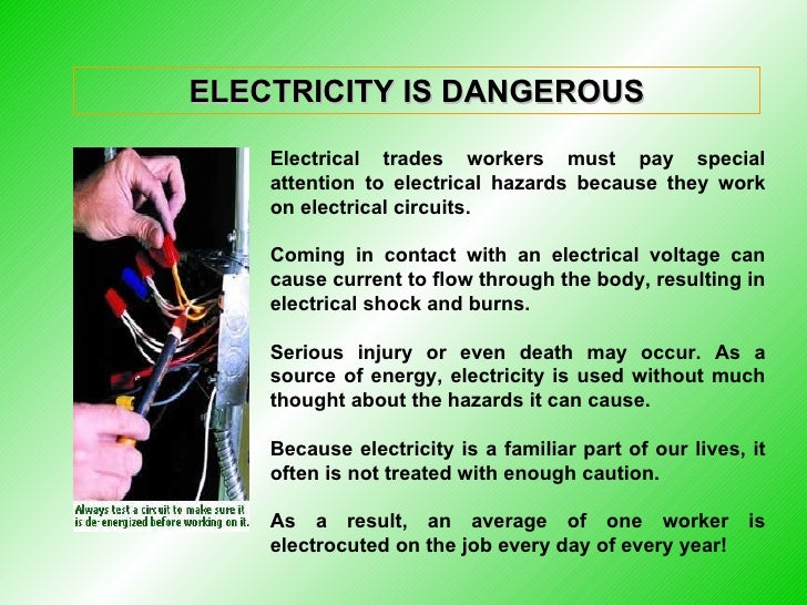 New Electrical Safety Present2009