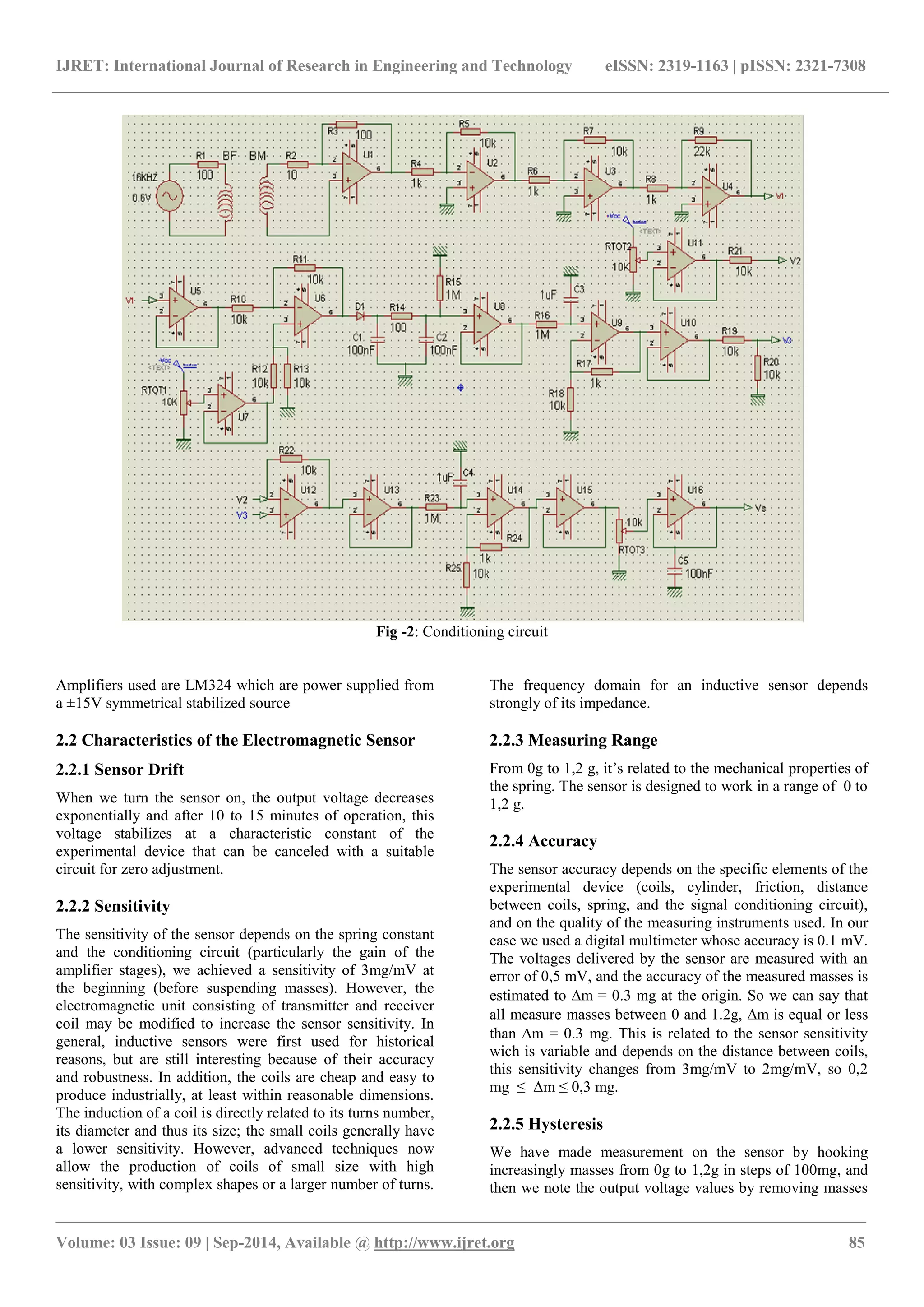 New electromagnetic force sensor measuring the density of liquids | PDF