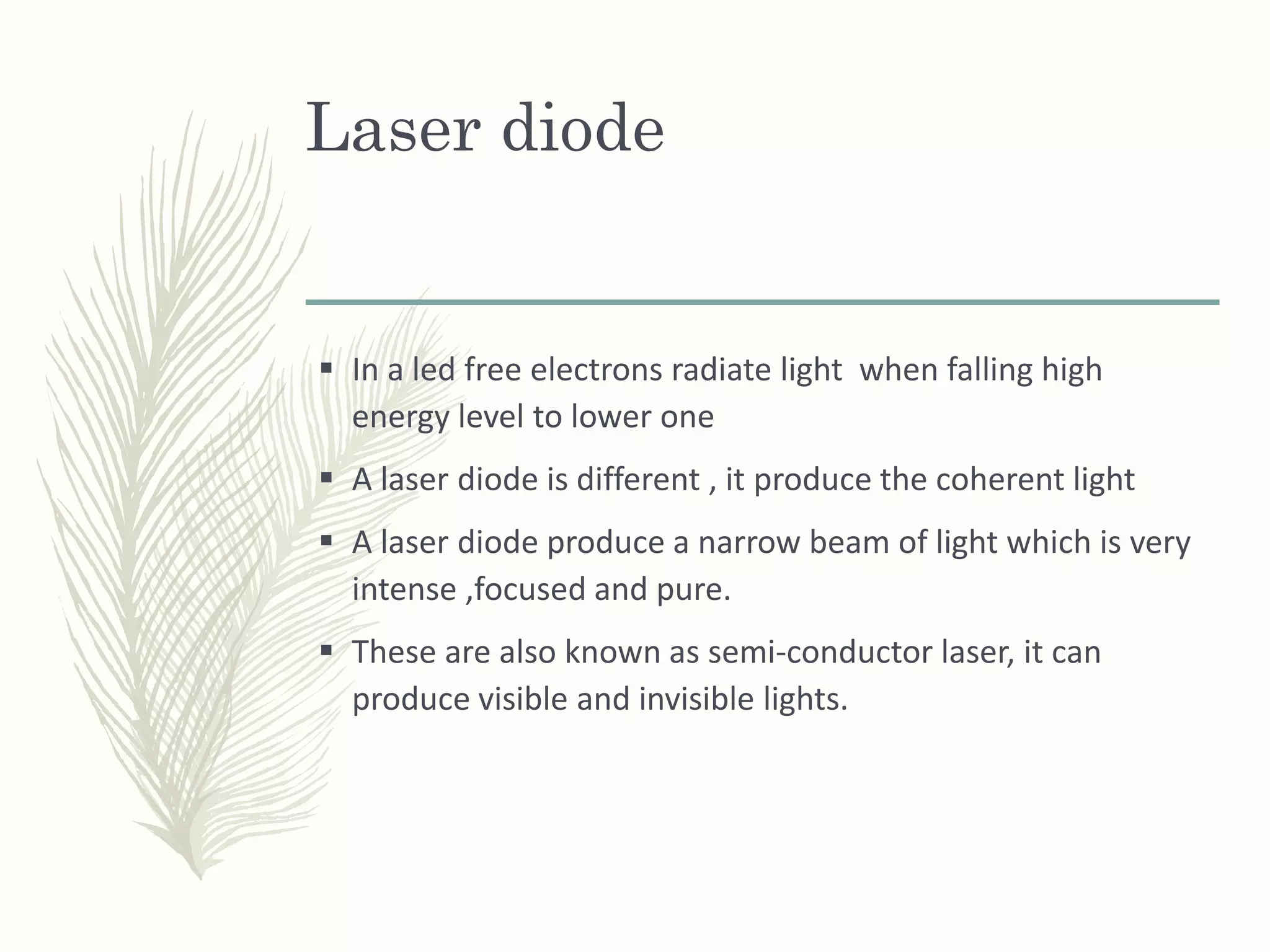 Light Emitting Diode (LED) | PPTX