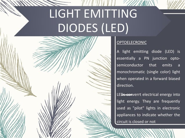 Light Emitting Diode (LED) | PPTX