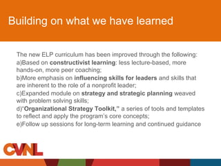 Excellence in Leadership Program | PPT