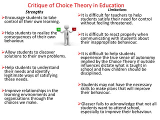 5Star Reflectors PowerPoint Presentation on Glasser's Choice Theory | PPTX