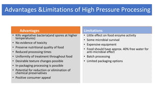 New emerging technology in food processing | PPTX