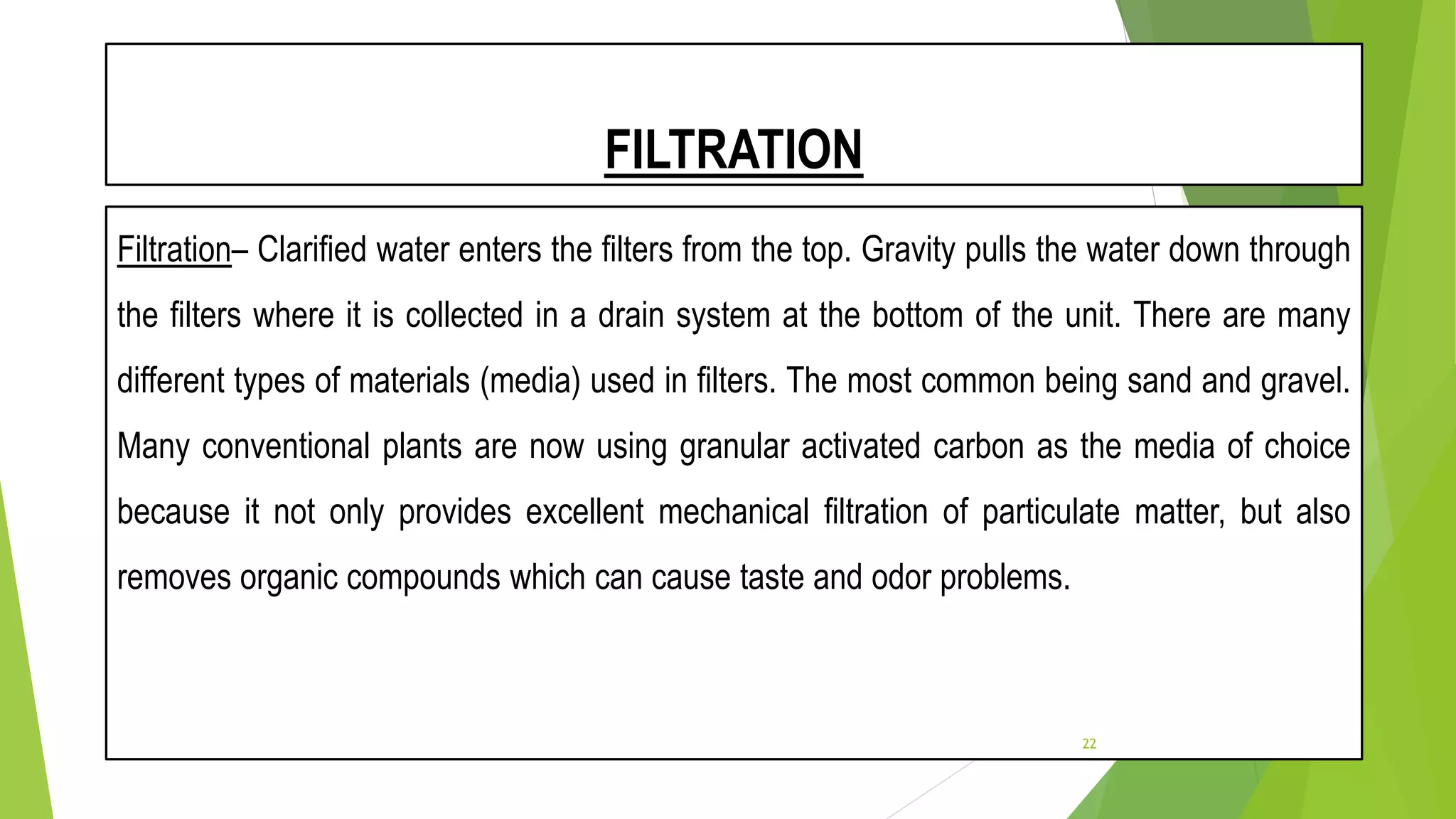 New emerging water treatment methods | PPTX