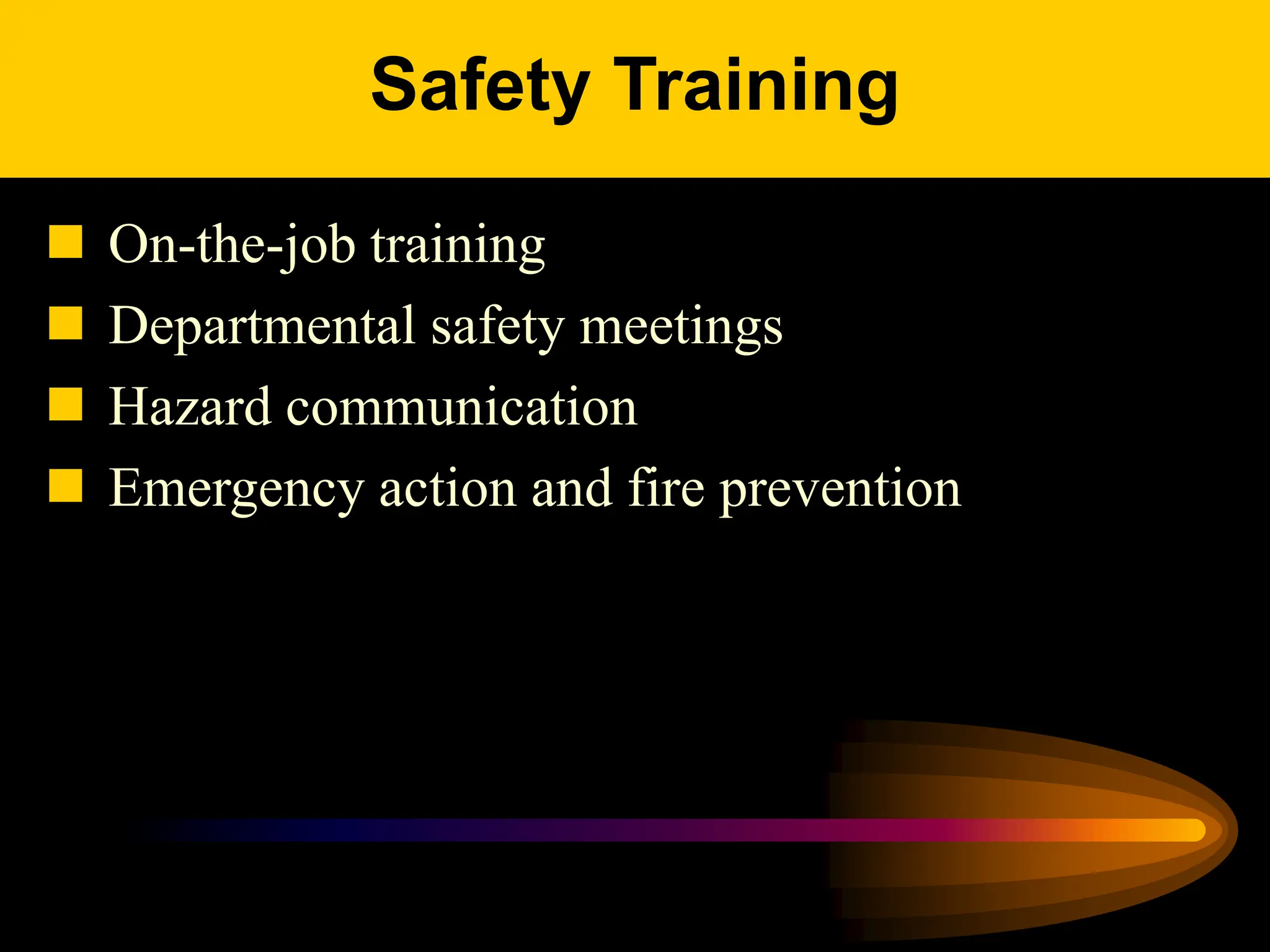 New Employee Safety Orientation presentation | PPT