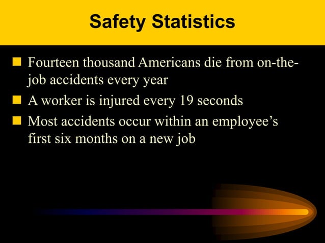 New Employee Safety Orientation presentation | PPT