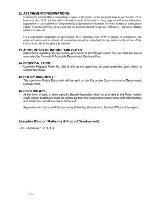 LIC's New endowment Plan Table no 814 | DOC