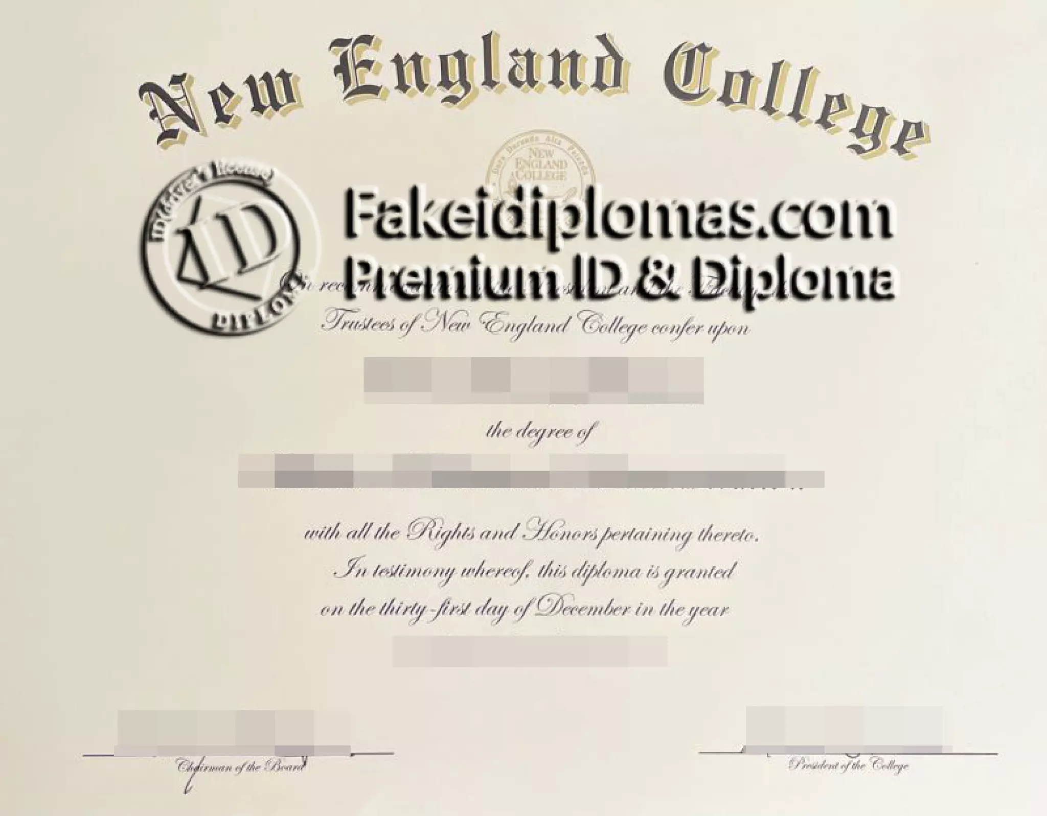 New England College degree | PPT