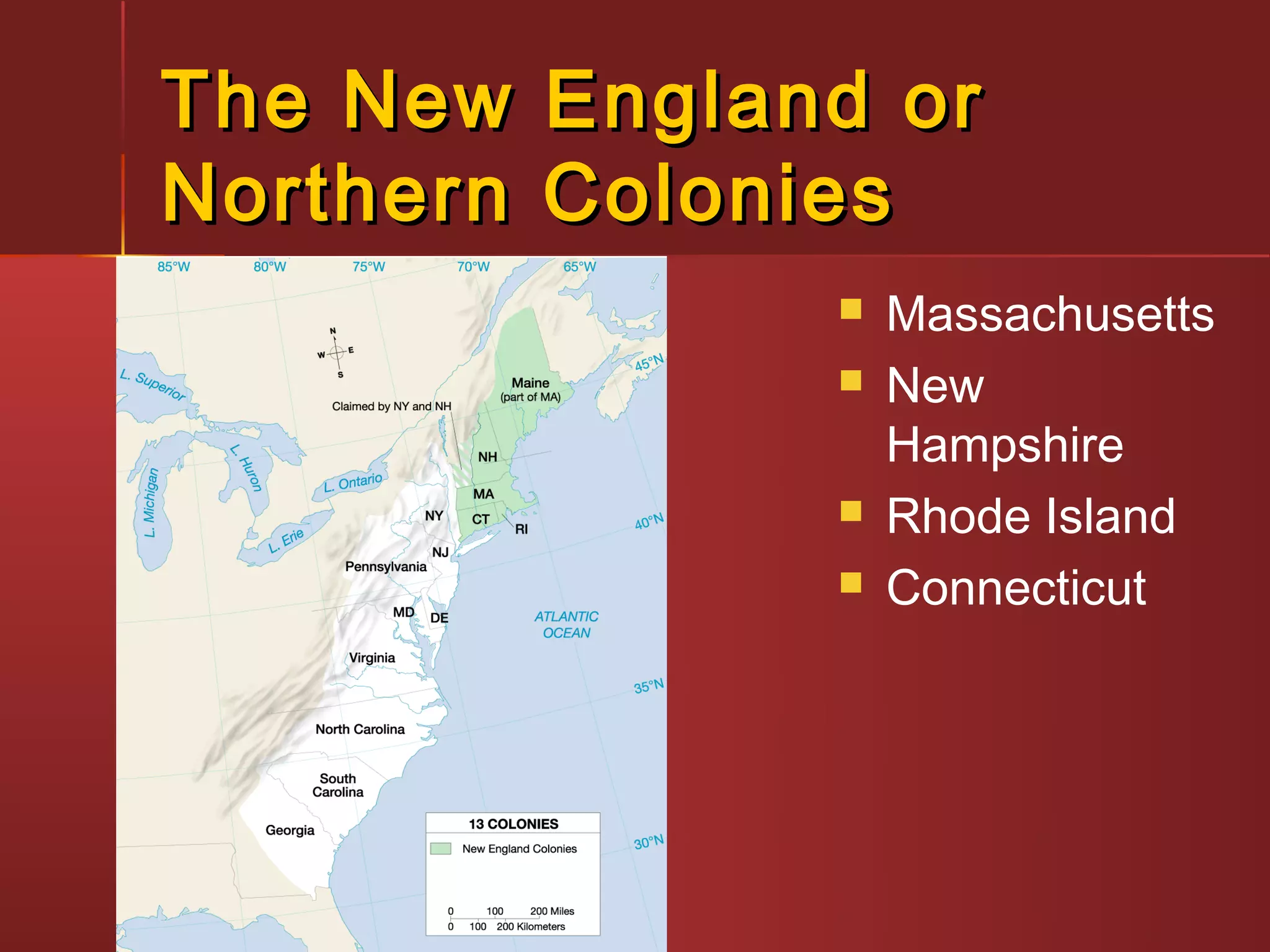 New england colonies | PPT
