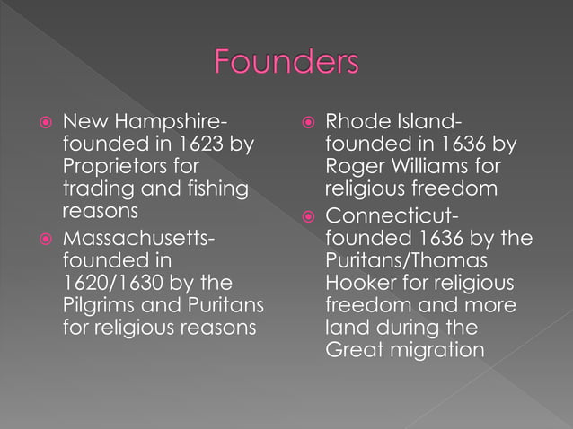 New england colonies | PPT