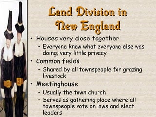 Life in Colonial New England | PPT