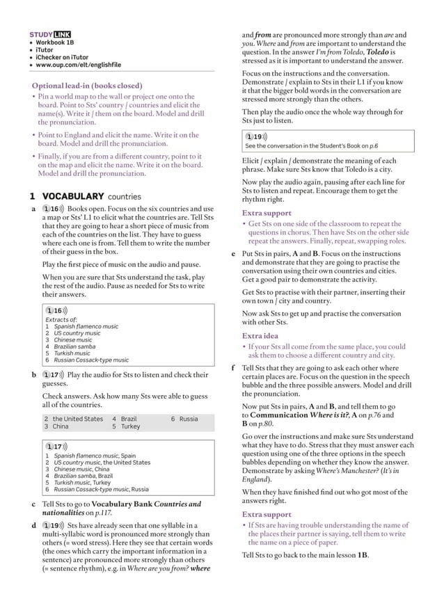 New english file teacher book - beginner | PDF